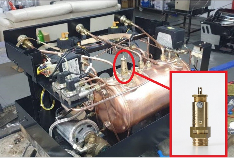 Safety Valves for Coffee Machine Industry | Nuova General Instruments