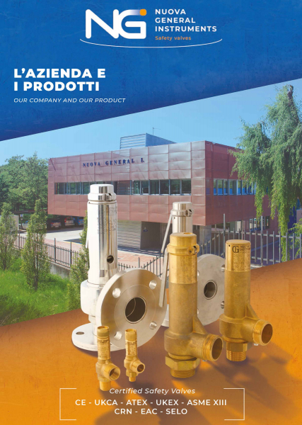 COMPANY AND PRODUCTS - Catalogue English / Italian - Nuova General ...